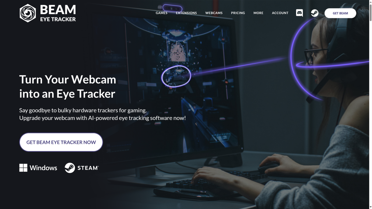 OpenTrack Extension Setup | Beam Eye Tracker