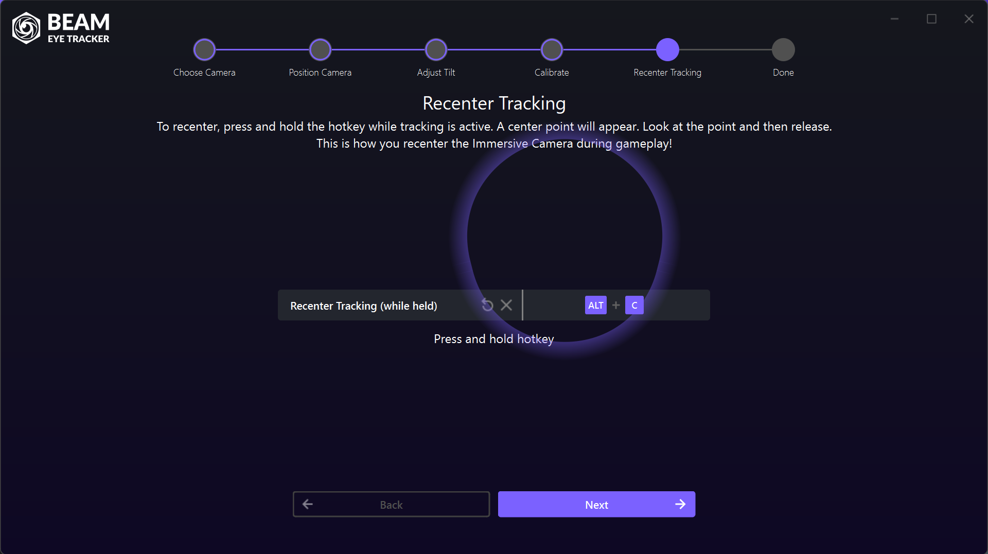 Get Started | Beam Eye Tracker